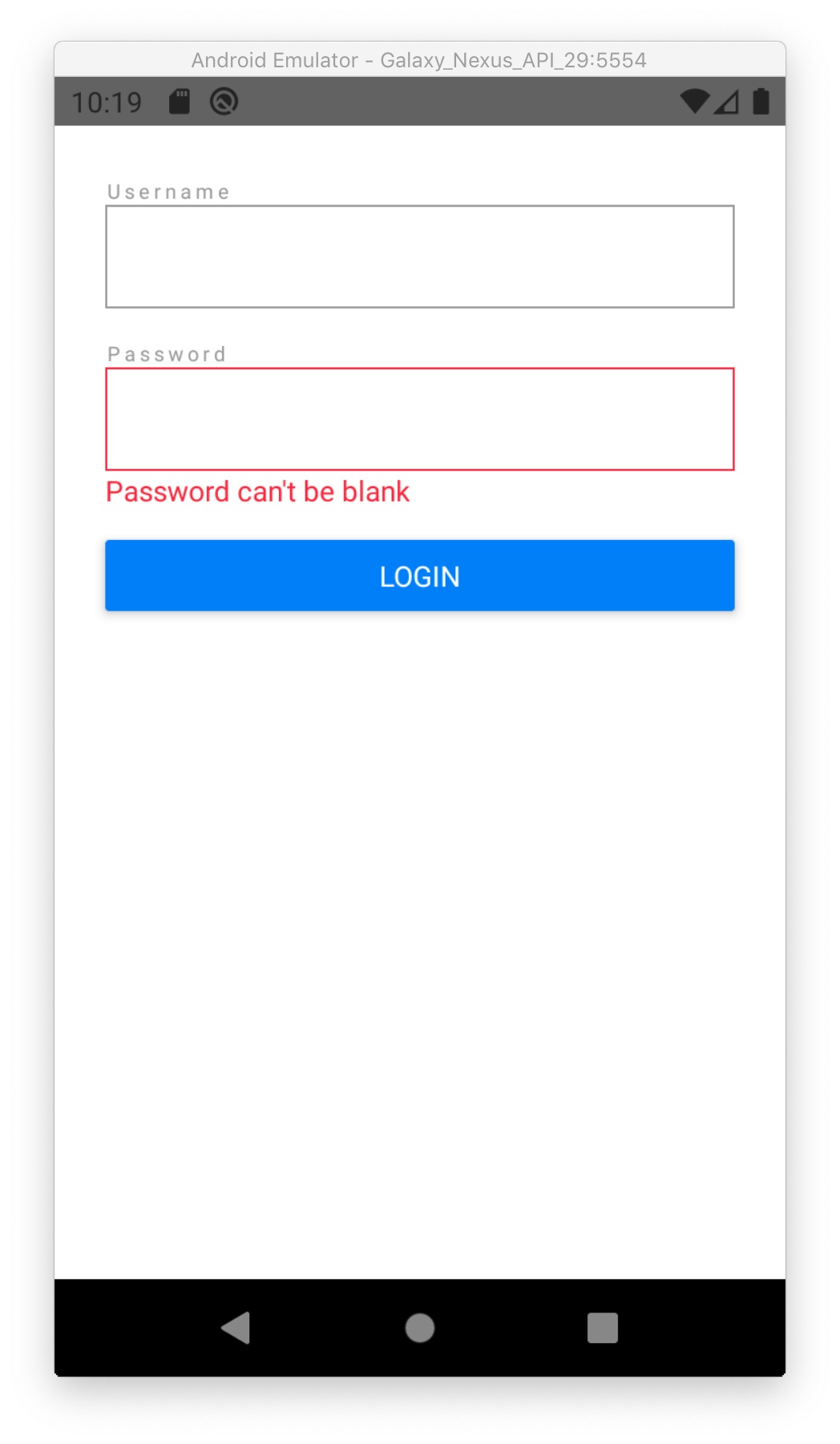 Handy Form Validation In React Native With Hook Mui Examples By